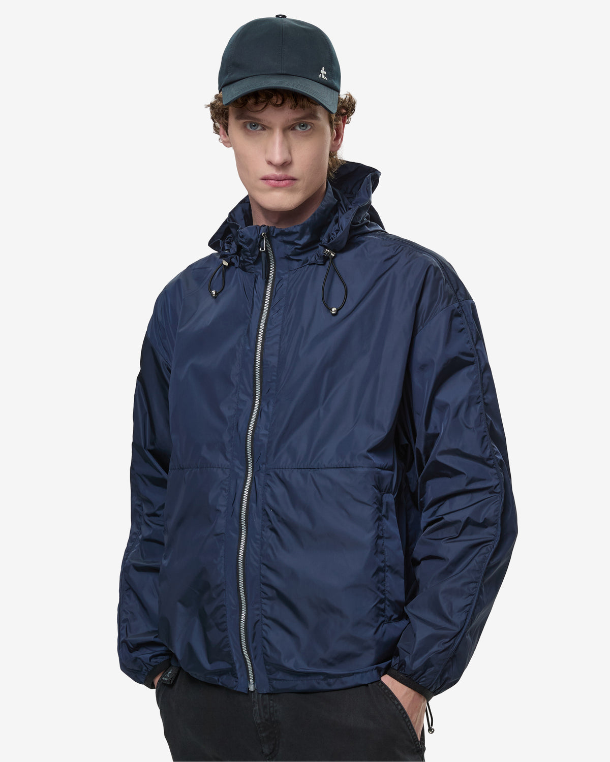 Lightweight nylon jacket